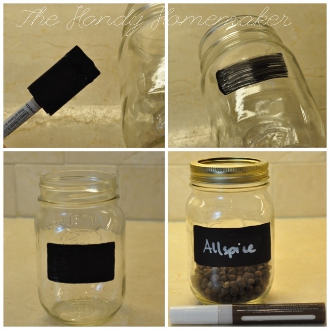 Chalkboard Paint Labels – Dandelions & Dates