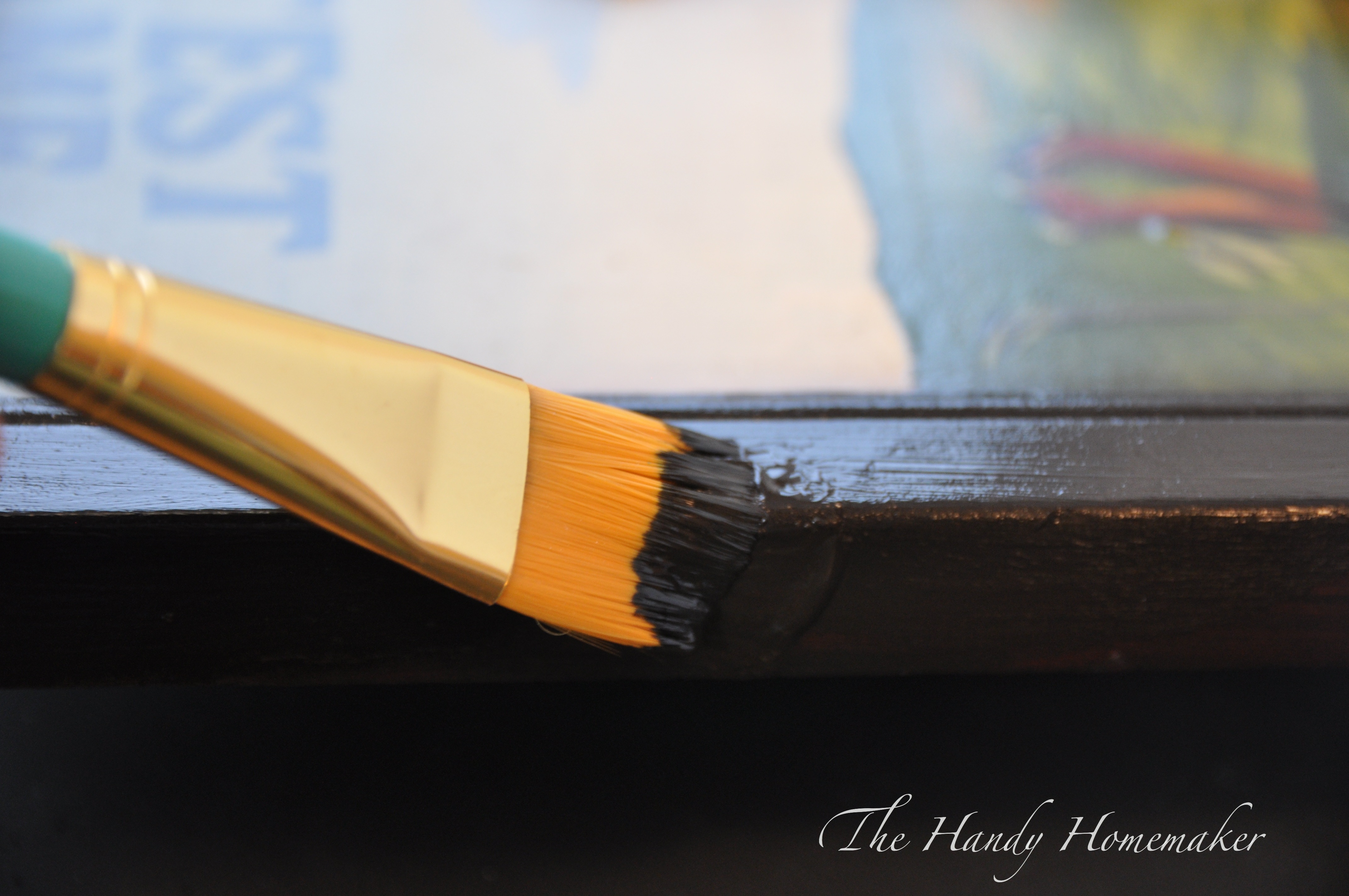 Painting Tips – Updating Old Frames – Dandelions & Dates