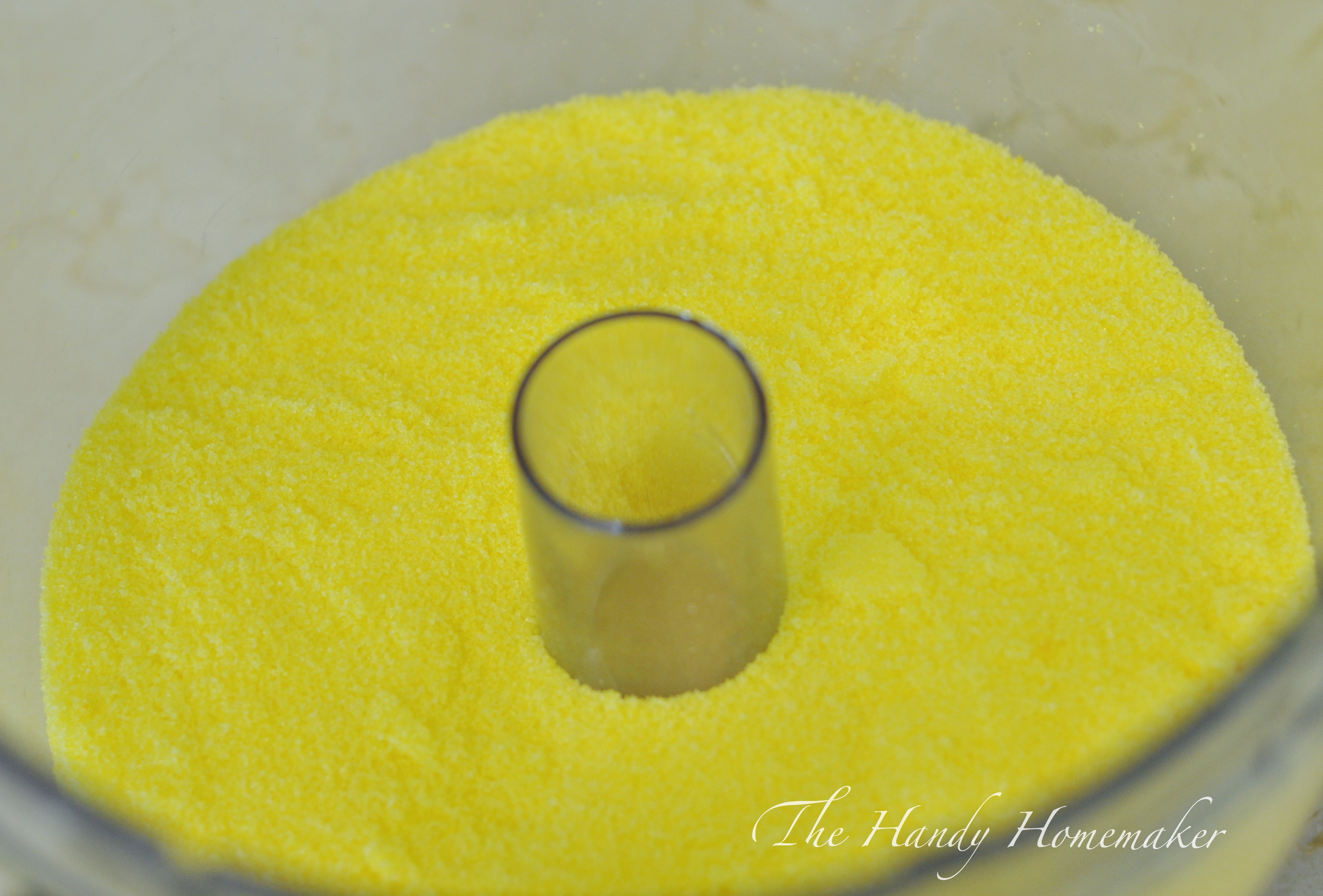 DIY Food Color Sanding Sugars – Dandelions & Dates