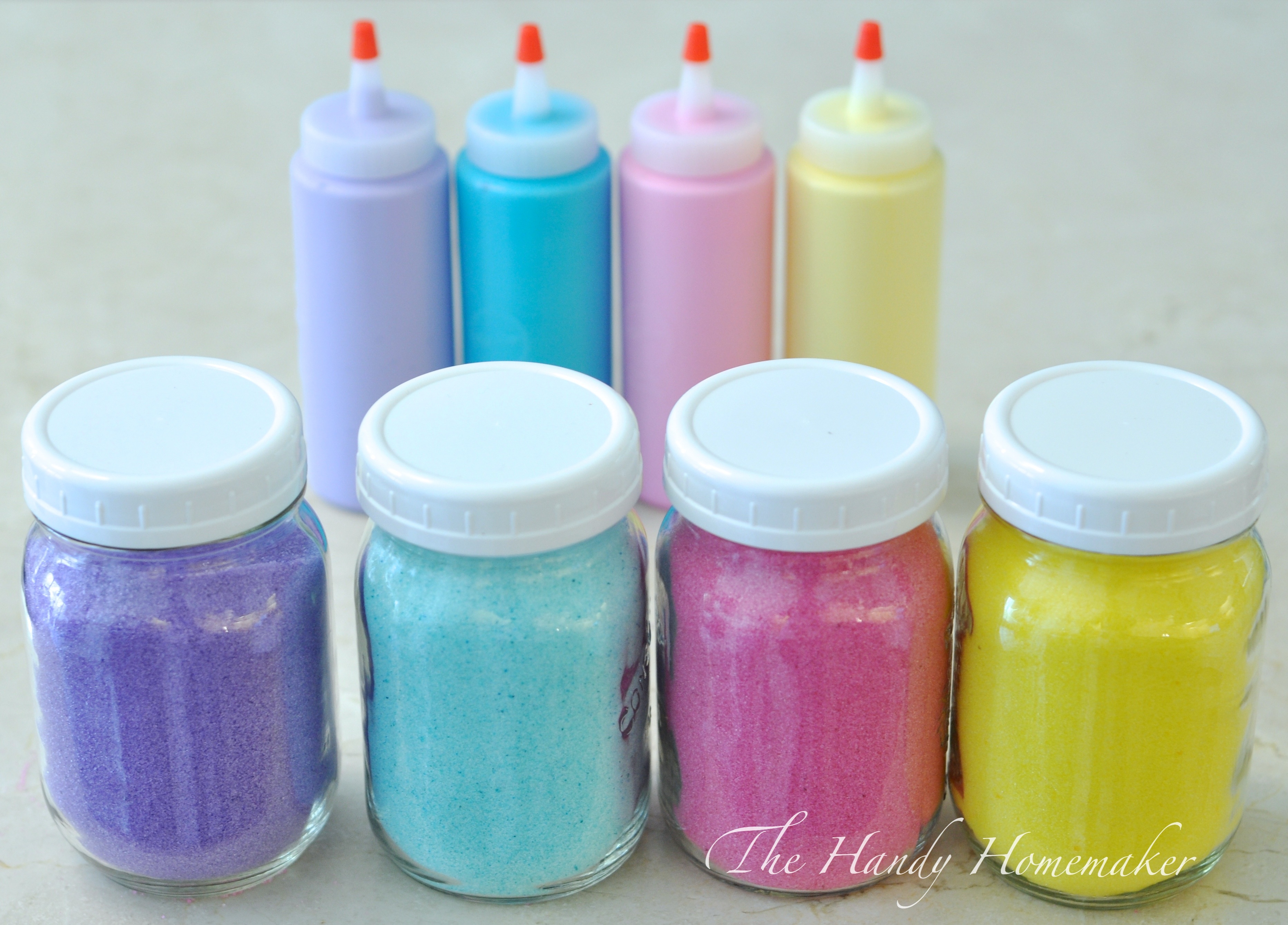 DIY Food Color Sanding Sugars – Dandelions & Dates