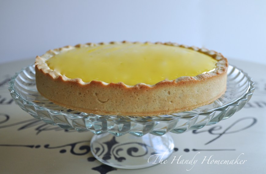 Lemon Cream Tart – Dandelions & Dates