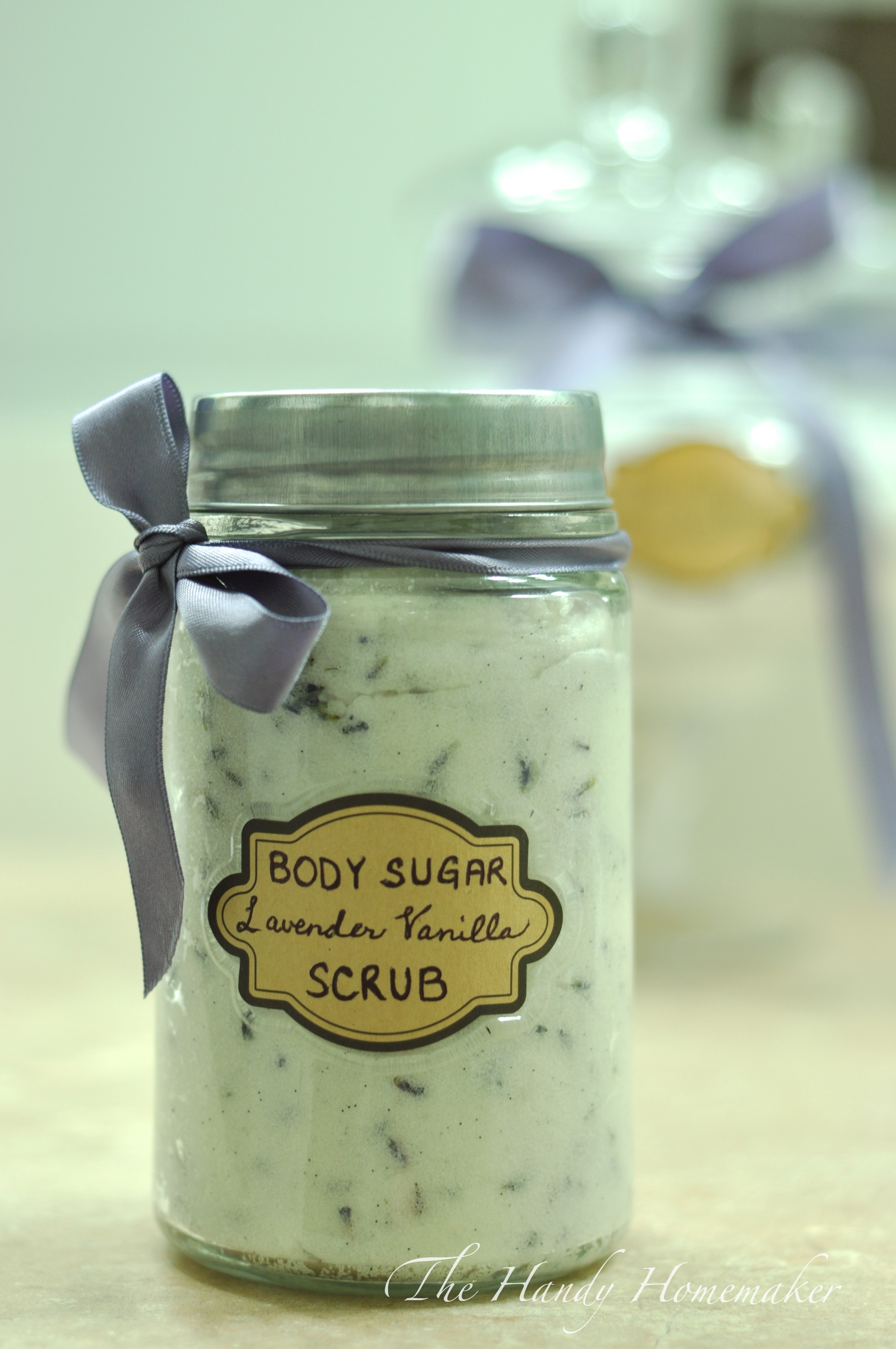 DIY Body Sugar Scrub Lavender Vanilla – Dandelions & Dates