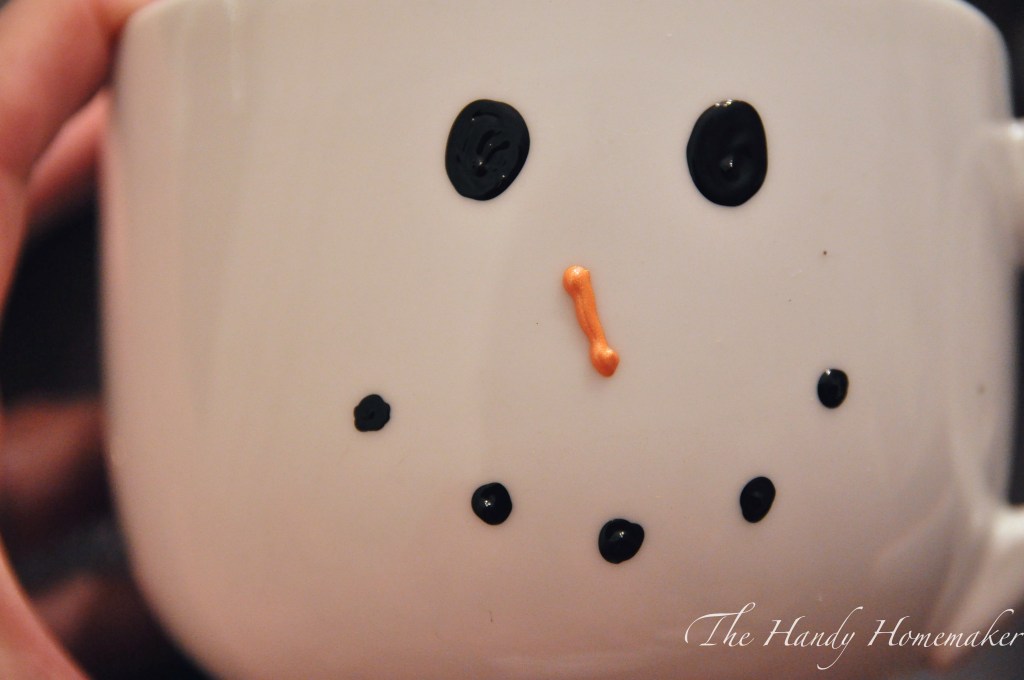 DIY Personalized Painted Snowman Mugs – Dandelions & Dates