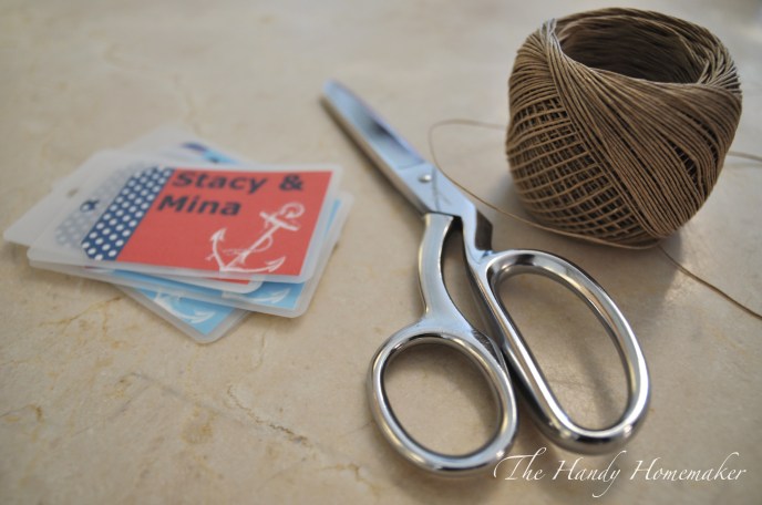 DIY Nautical Luggage Bag Tag – Dandelions & Dates