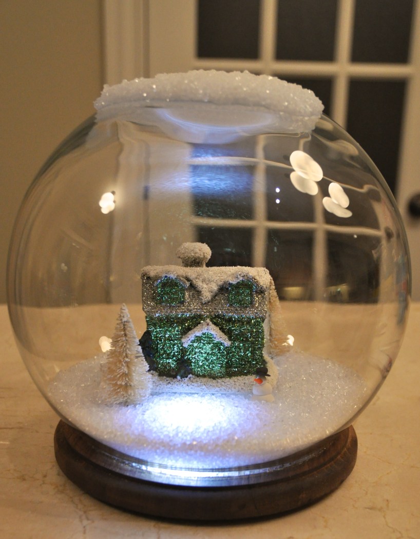 A Snow Globe Christmas Event – 3D Snow Globe Cookies – Dandelions & Dates