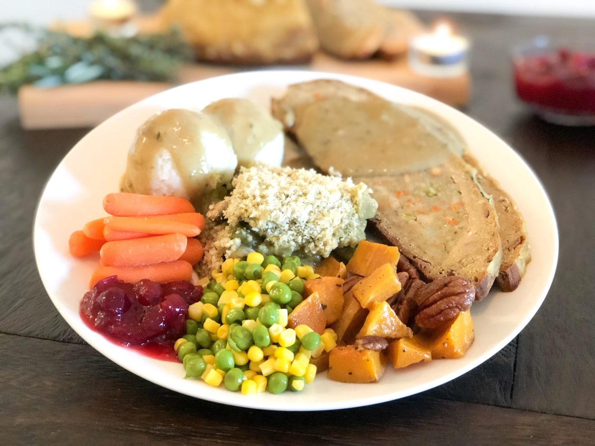 Holiday Stuffing Bake – Murkey or Mock Turkey – Dandelions & Dates