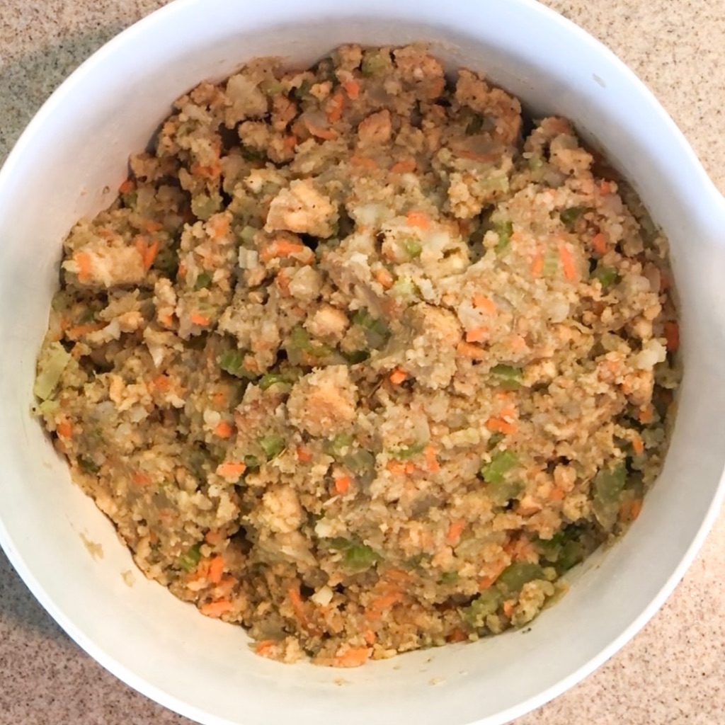 Holiday Stuffing Bake – Murkey or Mock Turkey – Dandelions & Dates